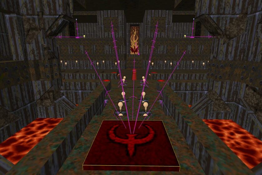 Quake 1 Mapping: Multiple moving func_door entities connected to a ...