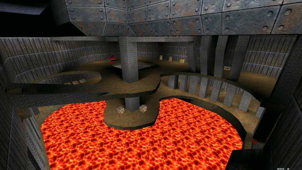 Quake 1 Map: Hell Deathmatch Palace – Photography, Dev, Quake Mapping