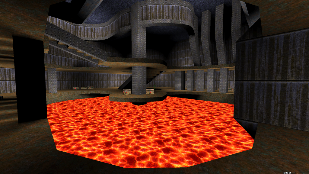 Quake 1 Map: Hell Deathmatch Palace – Photography, Dev, Quake Mapping