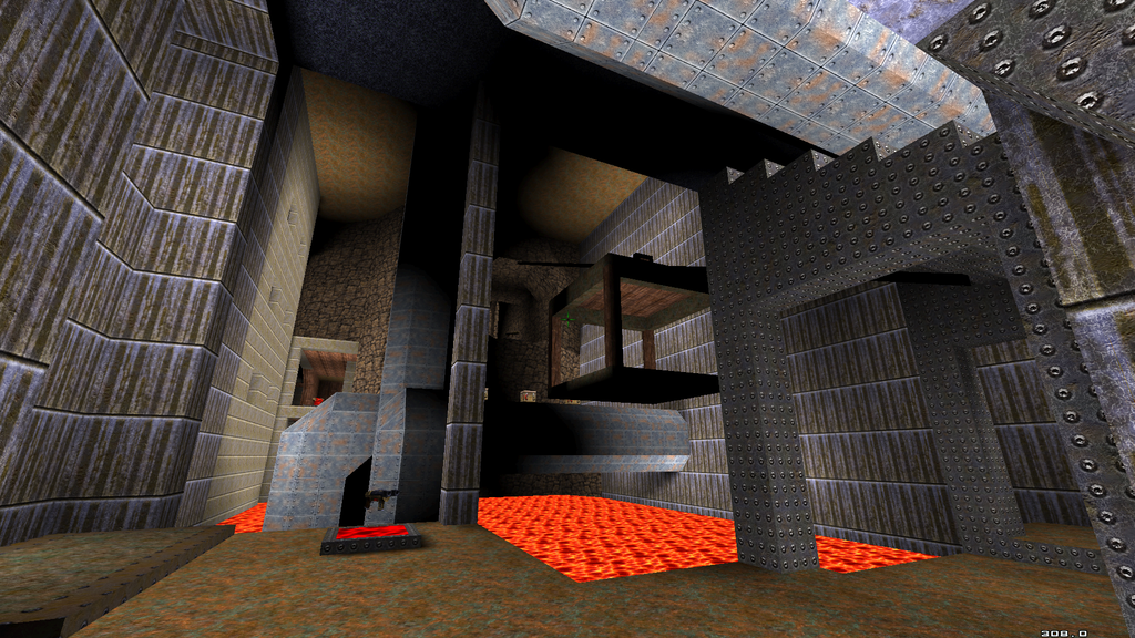 Quake 1 Map: Hell Deathmatch Palace – Photography, Dev, Quake Mapping