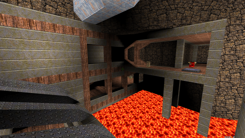 Quake 1 Map: Hell Deathmatch Palace – Photography, Dev, Quake Mapping