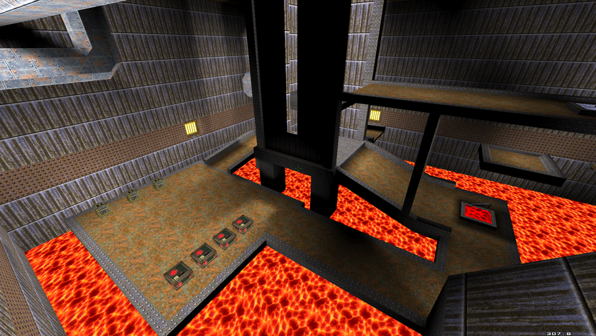 Quake 1 Map: Hell Deathmatch Palace – Photography, Dev, Quake Mapping