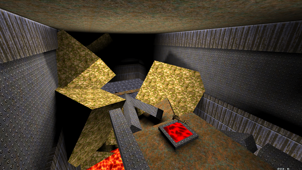 Quake 1 Map: Hell Deathmatch Palace – Photography, Dev, Quake Mapping