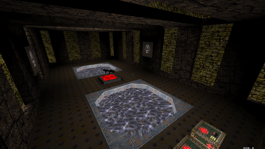 Quake 1 Map: Hell Deathmatch Palace – Photography, Dev, Quake Mapping